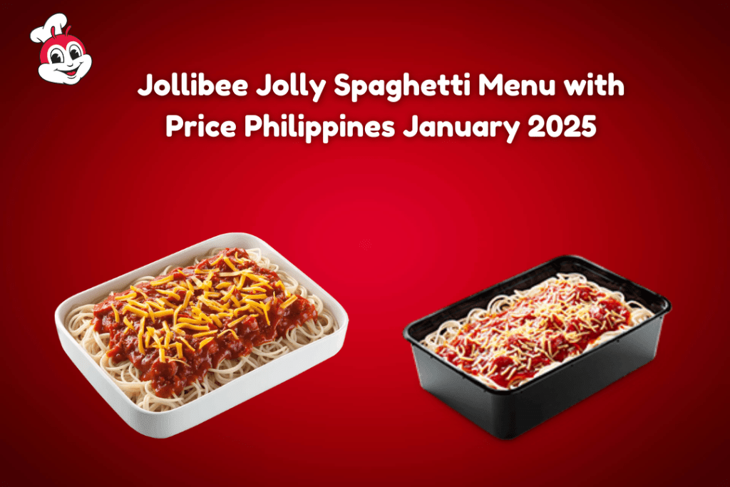 Jollibee Nutrition Facts Menu Information 2025